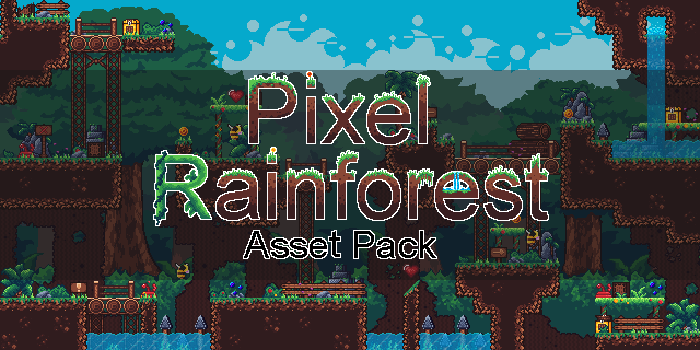 Pixel Rainforest by Manu_Art