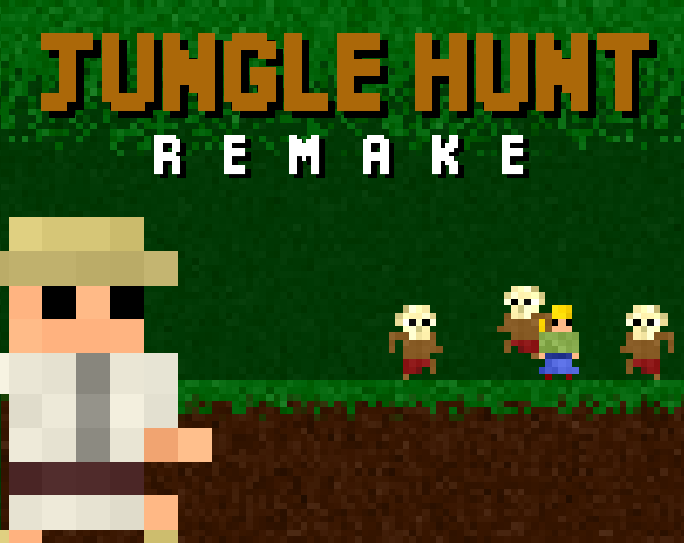 Jungle Hunt Remake by Bluestarr Games