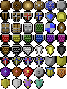 16x16 Shields by RaynerZ