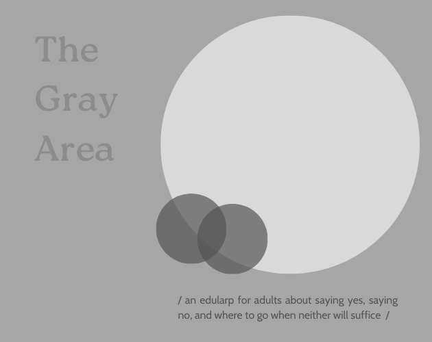 The Gray Area by Megan Livingston, Samphire