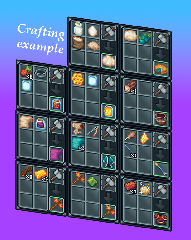 Kasaya's Weapons & Tools Pixel Icons pack 16x16 by Kasaya