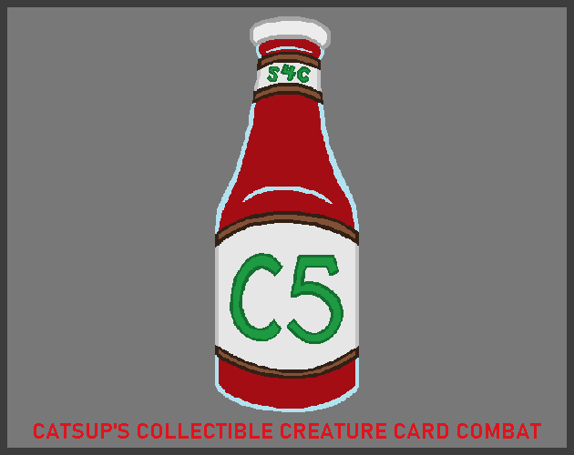 Catsup's Collectible Creature Card Combat by Scroungin' 4 Catsup