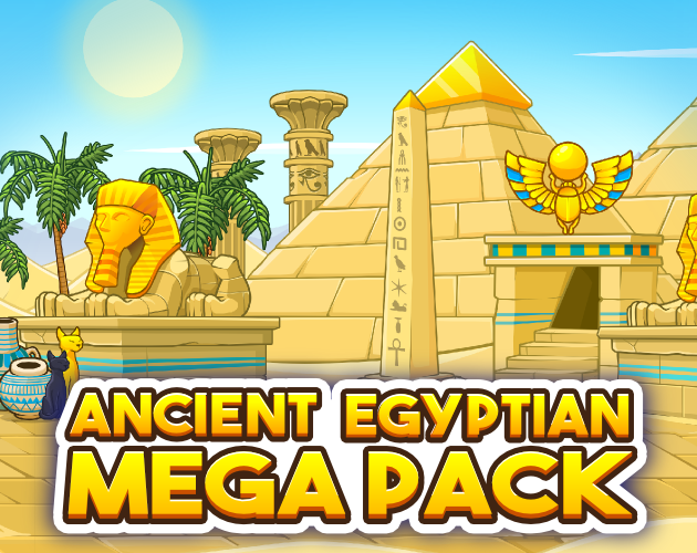Ancient egyptian mega pack by Robert Brooks - gamedeveloperstudio.com