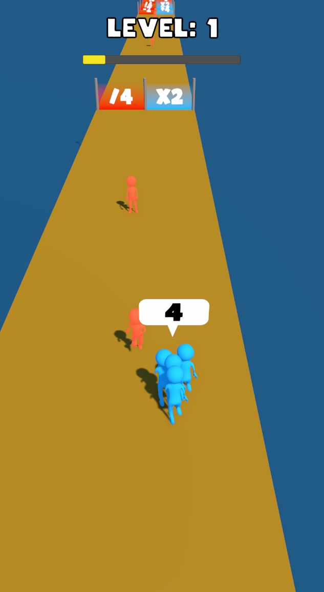 Crowd Runner by raxrot