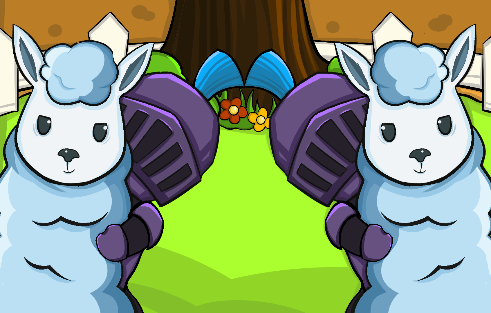 Alpaca Attack by Danni_03, Jadeu, Octopple