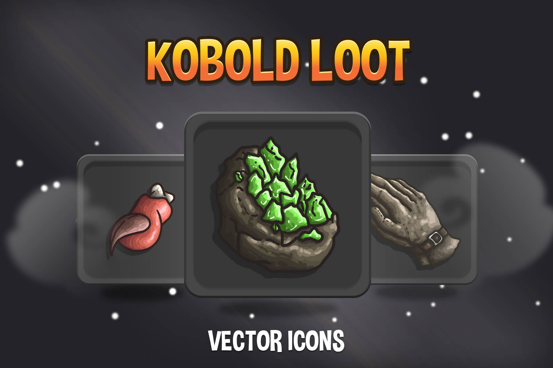 Kobold Loot Icons by Free Game Assets (GUI, Sprite, Tilesets)