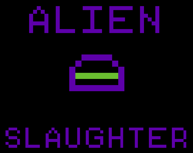 Alien Slaughter by Retro Moth