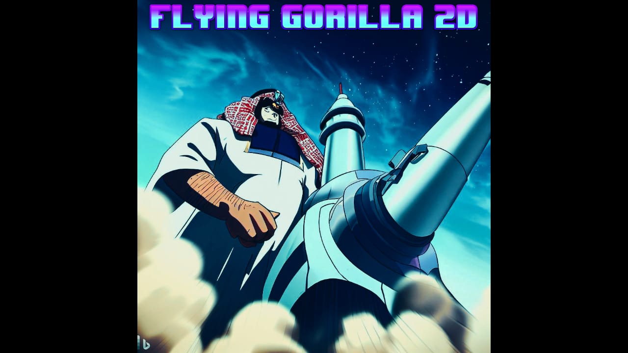 Flying Gorilla 2D by RottenAlfreido