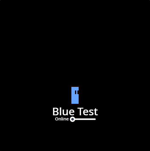 Blue Test Online by Kin