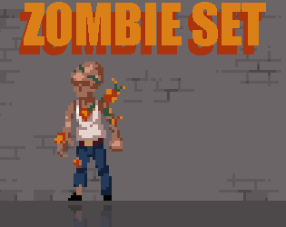 Zombie animations set by Pixel_Poem