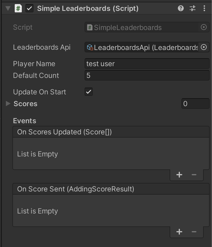 Unity Leaderboards Client by Yogurt The Horse