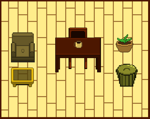 House Sprites Asset Pack by Gabriel Carrilho