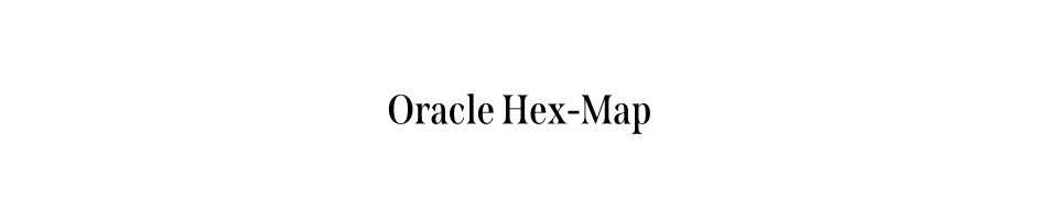 Oracle Hex-Map by Eilonwy