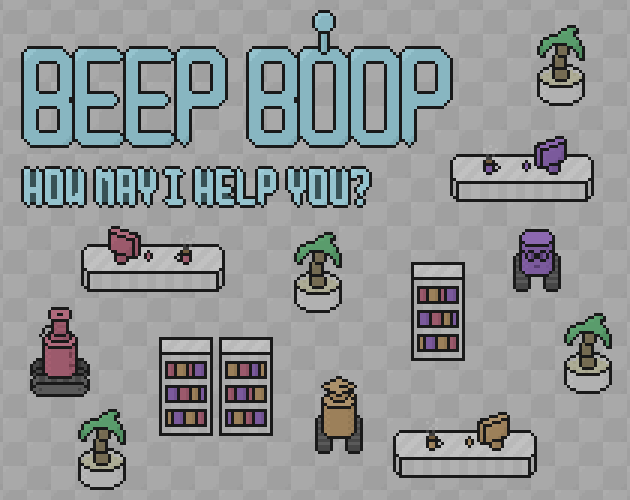 Beep Boop, How May I Help You? by Berry Games, python-b5, Sam Gorman for GMTK Game Jam 2023 ...