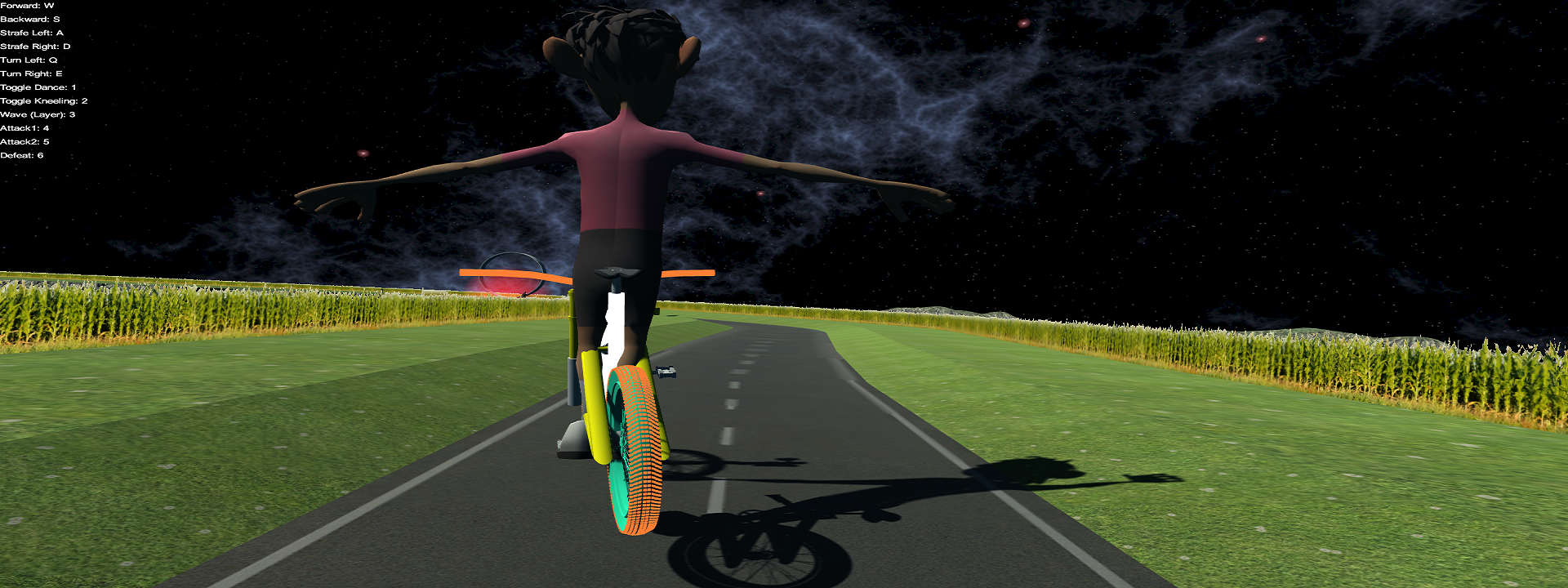 Mountain Bicycle Tour by stan.gamedev