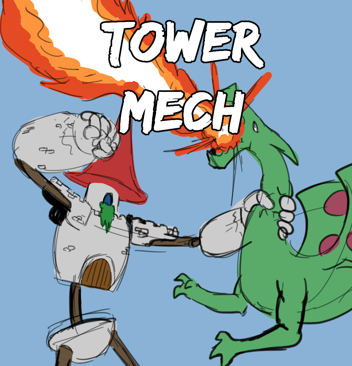 Tower Mech by KaijuUltimax