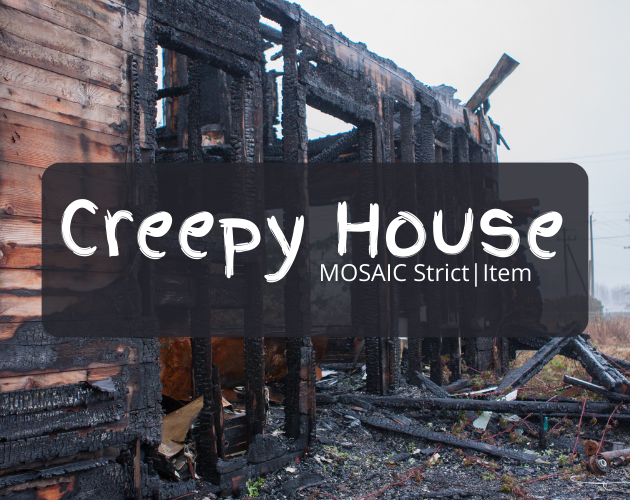 Creepy House by Beth and Angel Make Games for 50 Years of Adventure ...