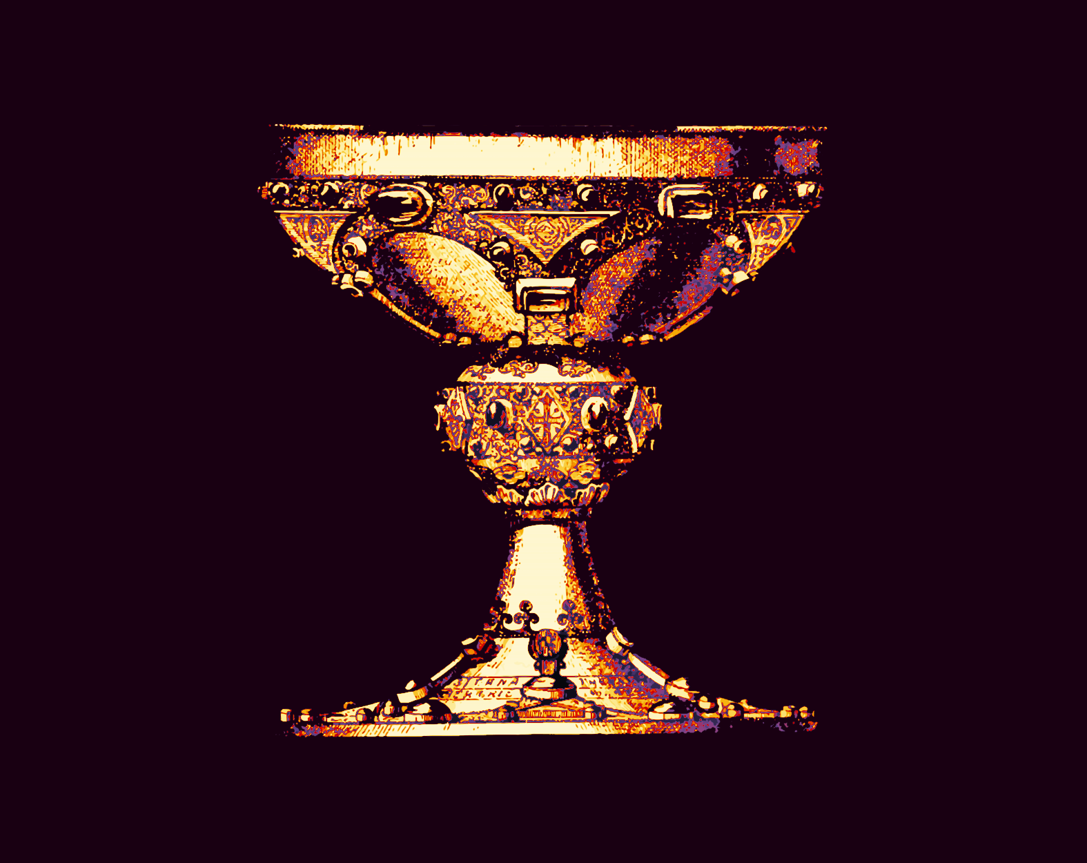 The Obsidian Cup by VictorGladys