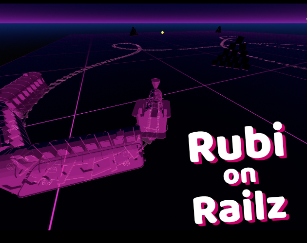 Rubi on Railz by Pete Thorne for Godot Wild Jam #59 - itch.io