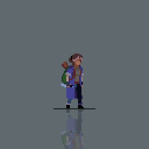 Post-apocalyptic character animations. by Pixel_Poem