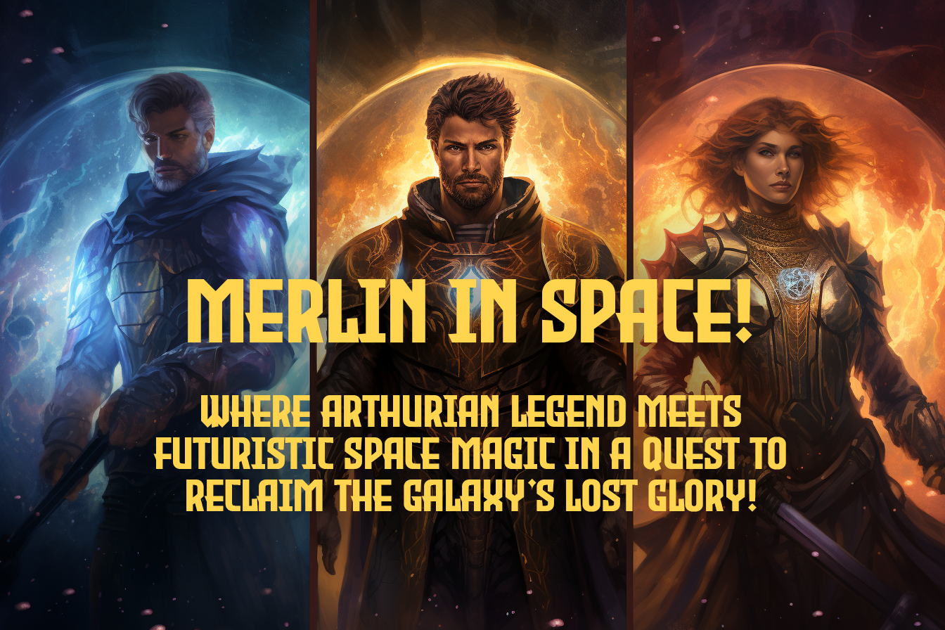 Merlin in Space! A One Page TTRPG by Sword and Tower Games