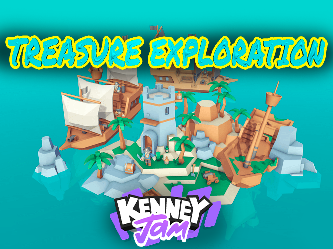 Treasure Exploration | Kenney Jam 2023 by wilfreal