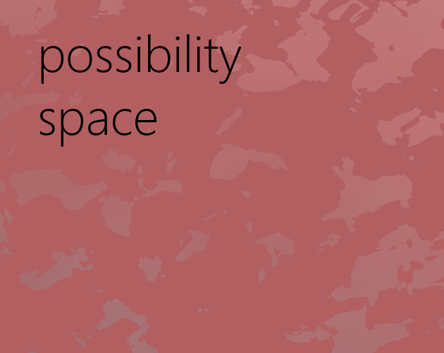 Possibility Space by New Beings