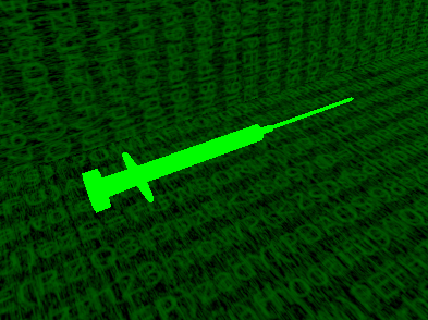 The Matrix border by Deeplication