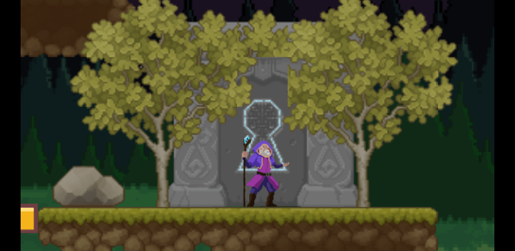 My First Platformer Game(wizard adventure) - itch.io