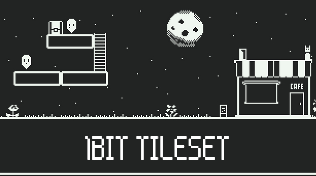 1Bit Retro Cute Tileset by NormieRose