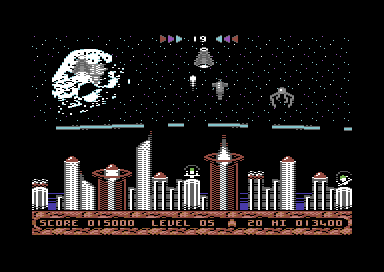 Lunar City [Commodore 64] by Richard of TND