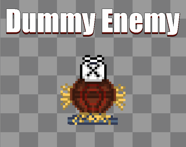 Dummy Enemy - Game Asset by VegeTato