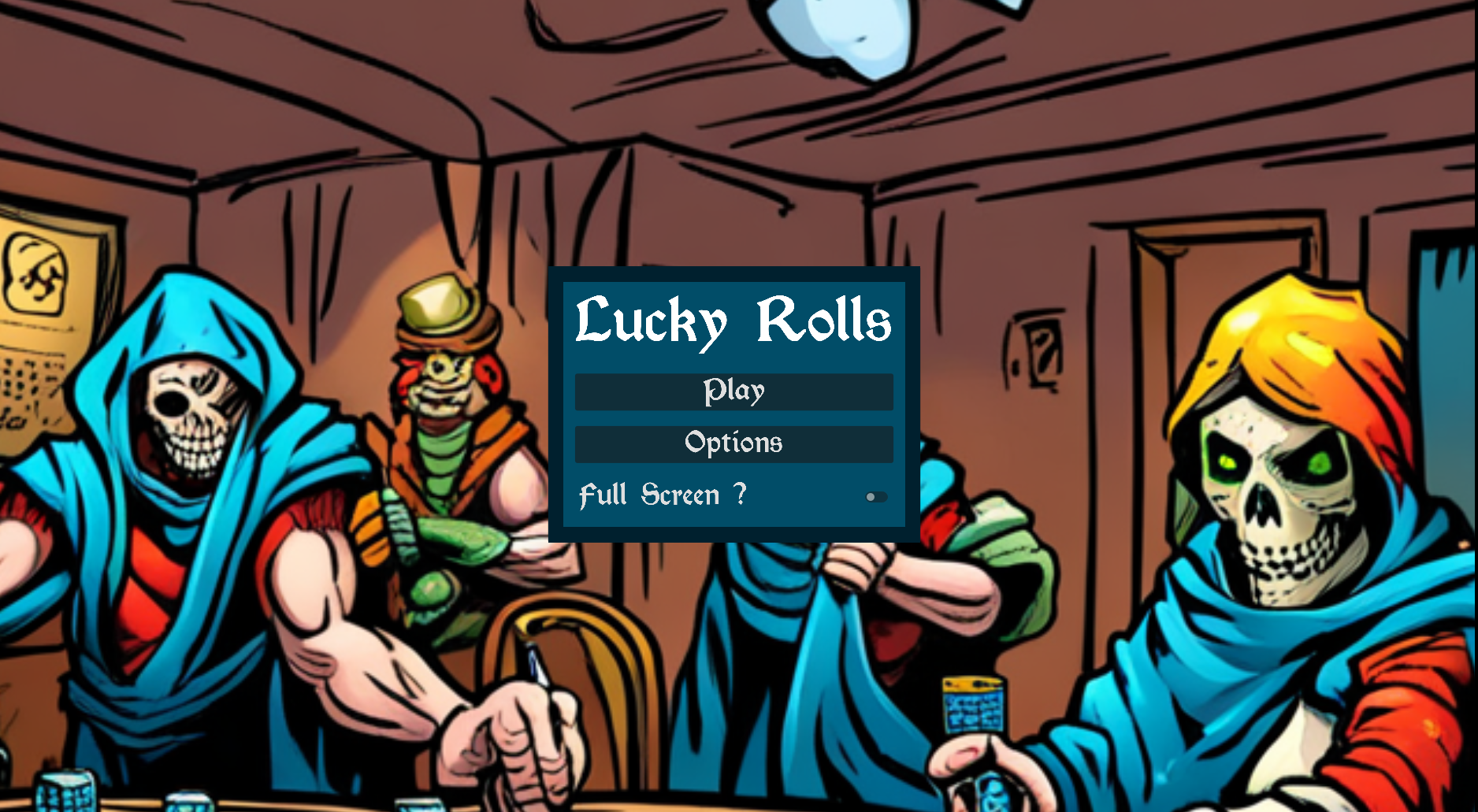 Lucky Roll Day 2 [made in Godot4.1] by G-Raffiti