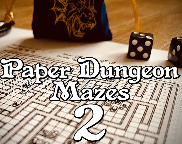 Paper Dungeon Mazes 2 by Gord Games