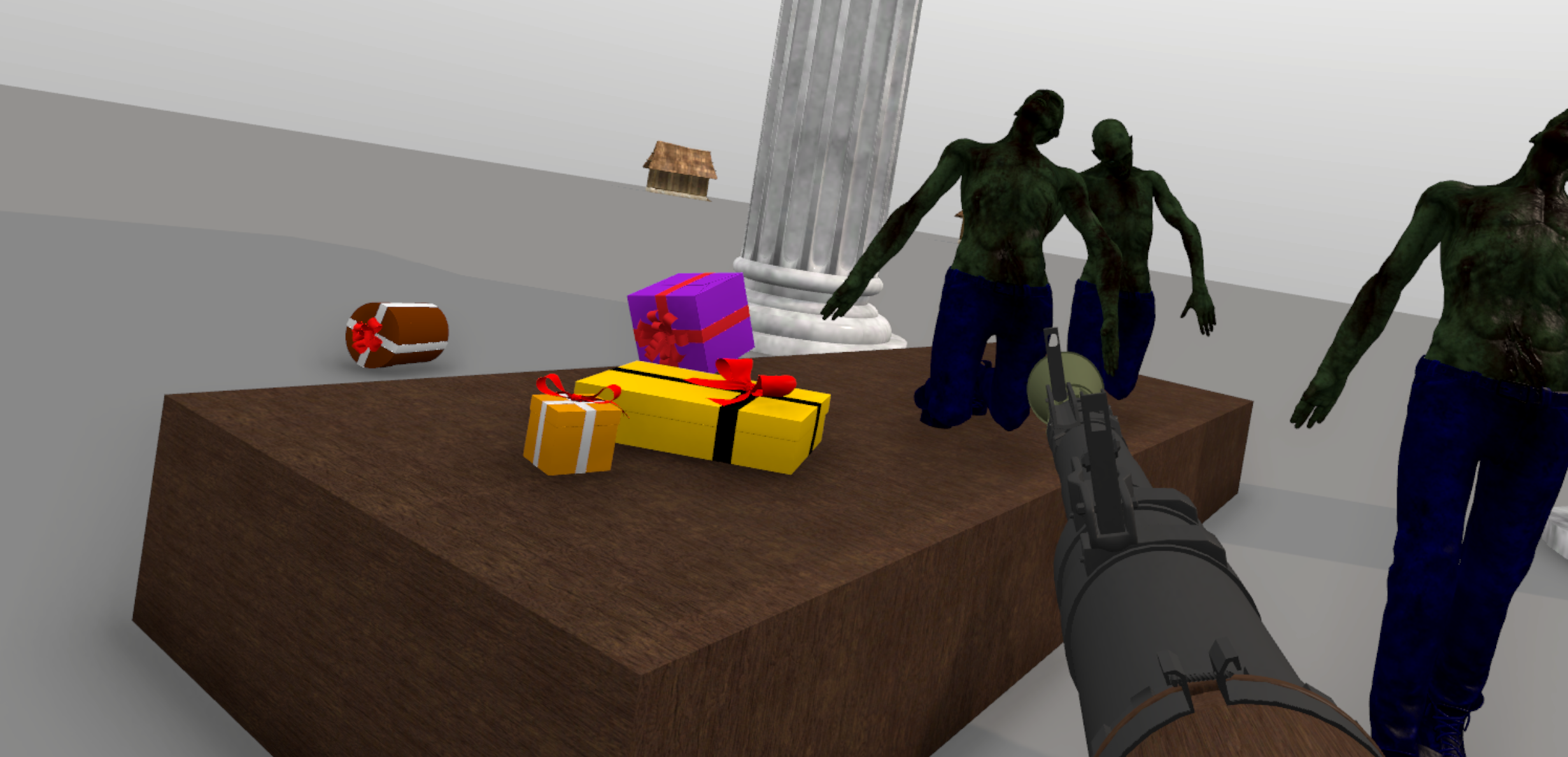 VR Fighting Template (Day 3, UNITY) by Senor.Berto