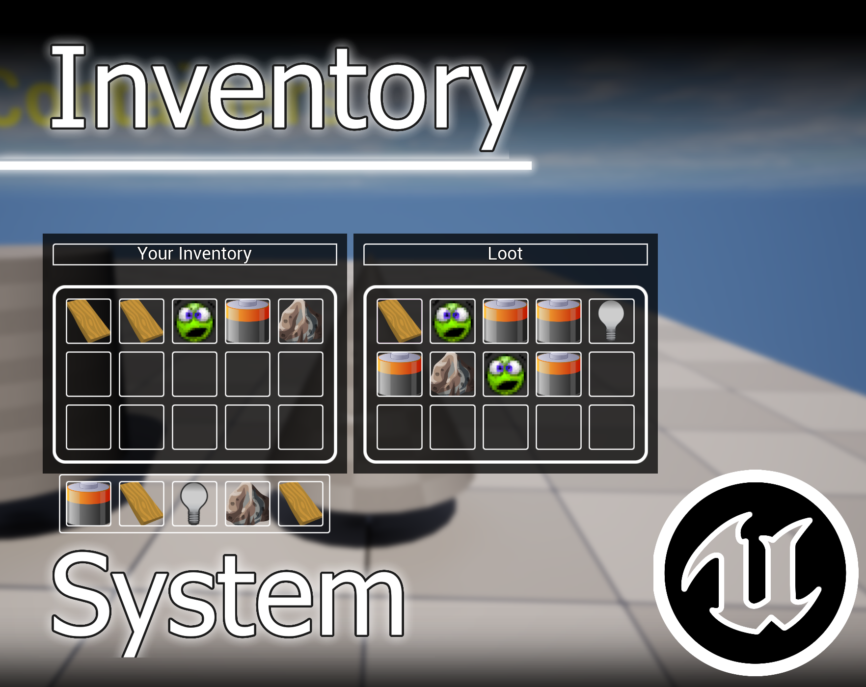 Inventory System [Blueprints Only] by Visq