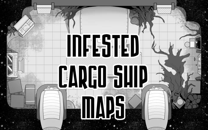 Infested Cargo Ship Maps by ProjectShiroStudios