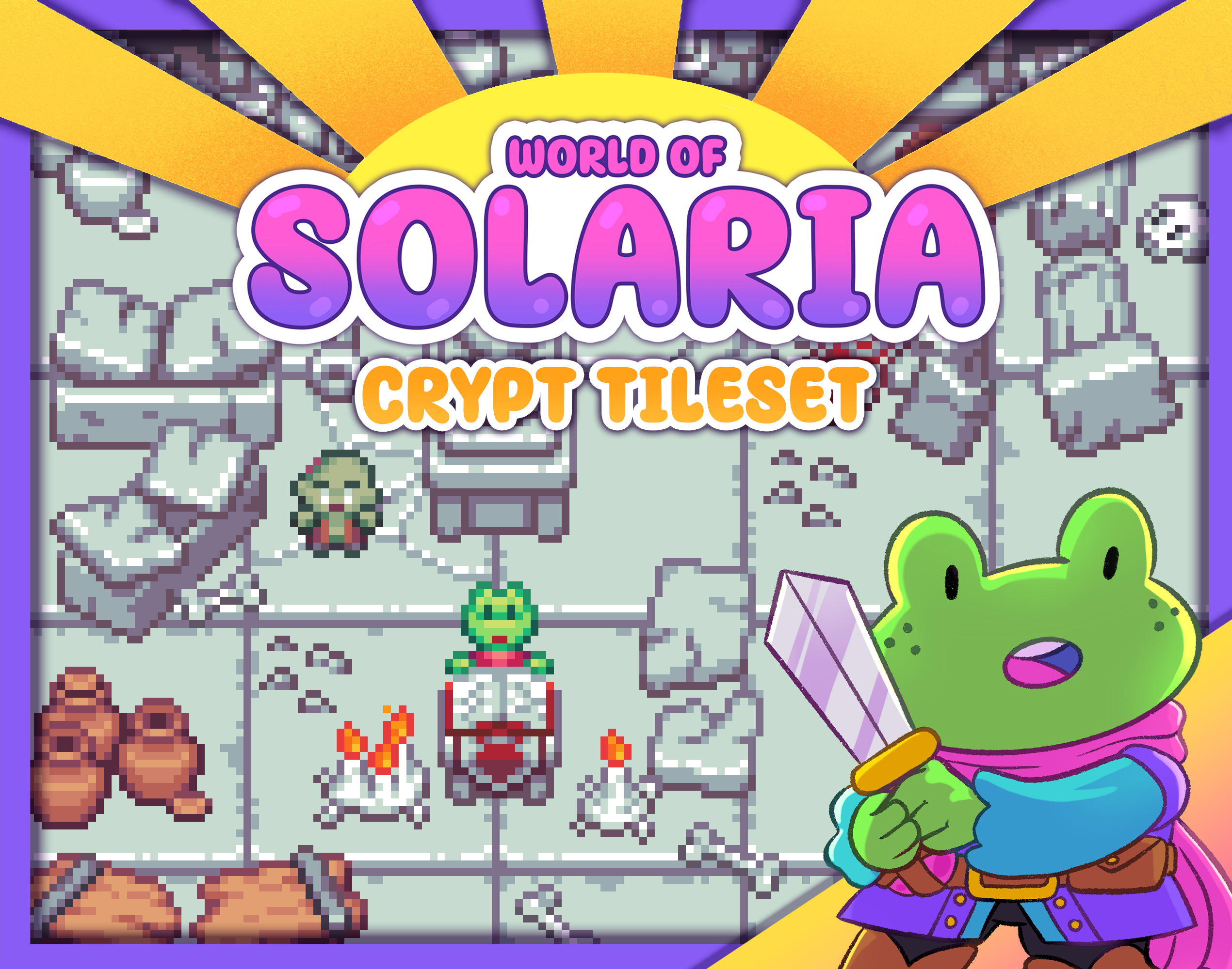 Solaria: Crypt Tileset by Jamie Brownhill