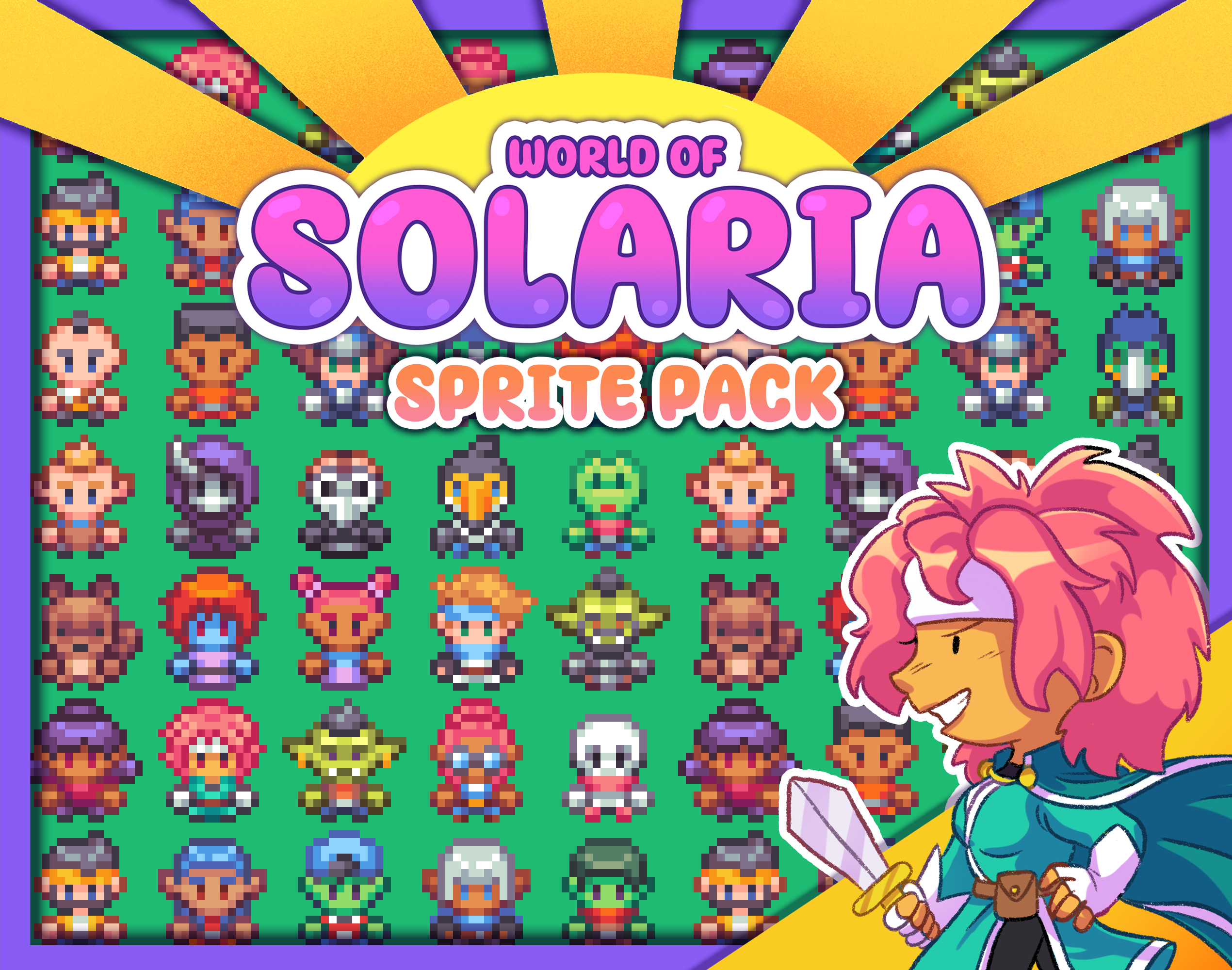 World of Solaria Sprite Pack Update 07d - Solaria: Sprite Pack by Jamie ...