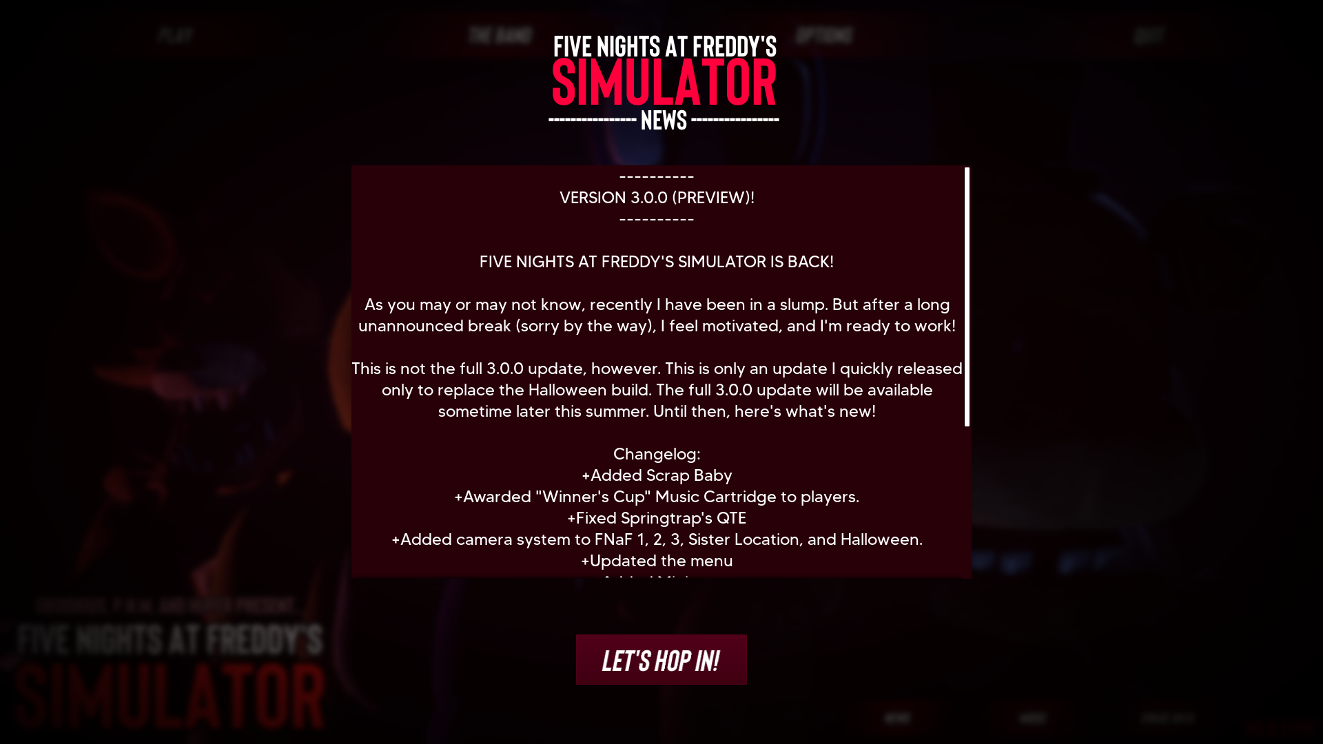 FNAF SIM by UUUYYY