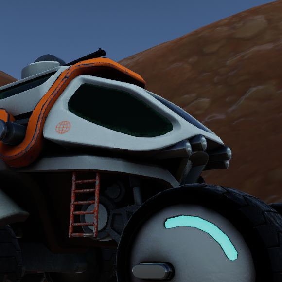 Mars rover by Arsdysein