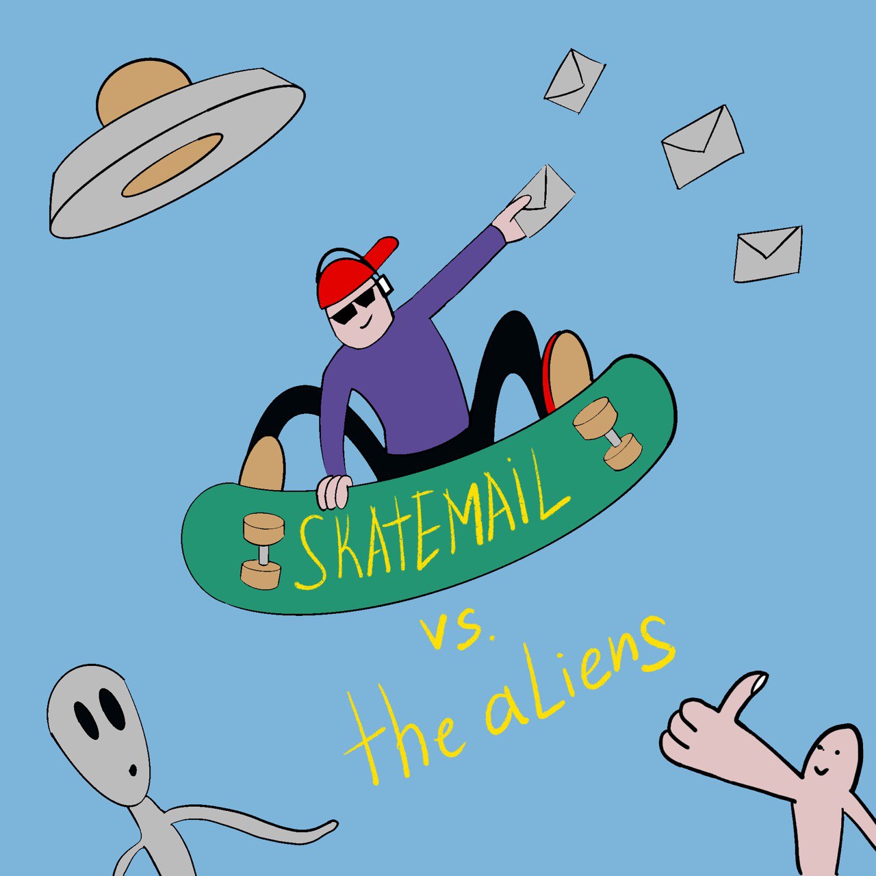 Skatemail vs. the aliens OST by Andrei Astakhov
