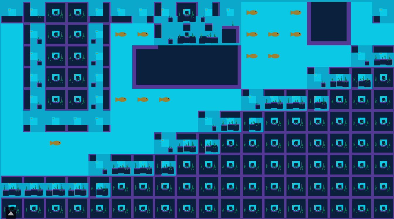 Live Aquarium Using Wave Function Collapse Algorithm By Bhavesh Solanki