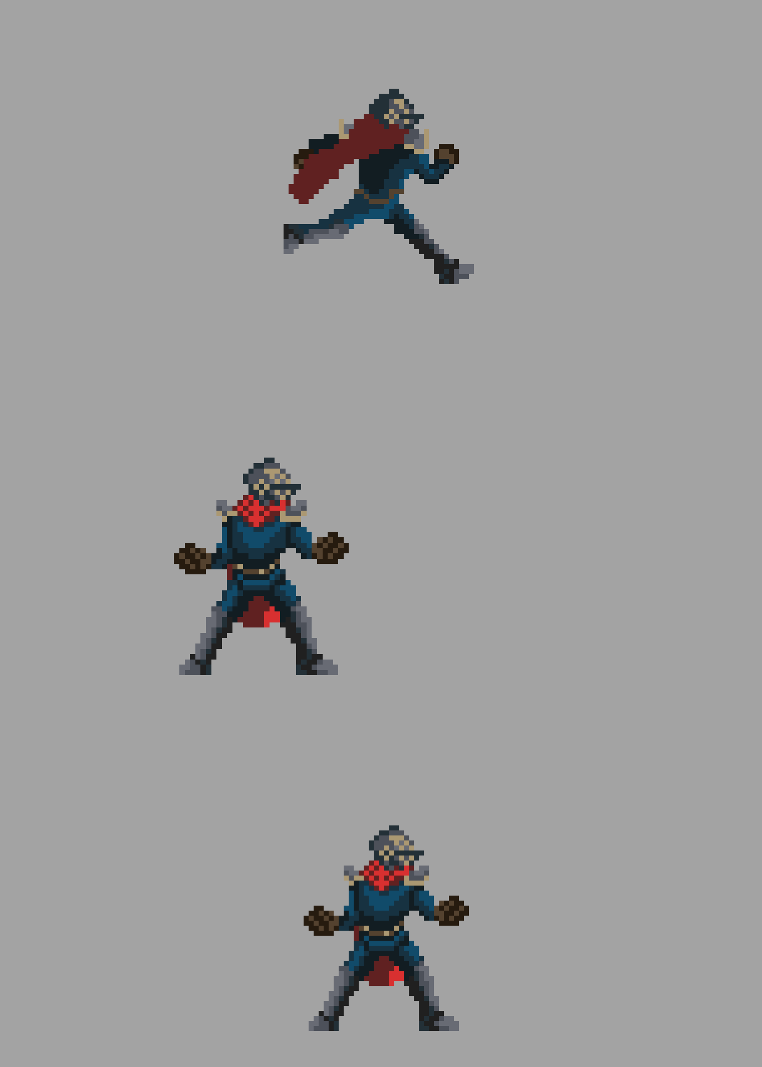 Knight Sprite Pack by Daniel Gigena