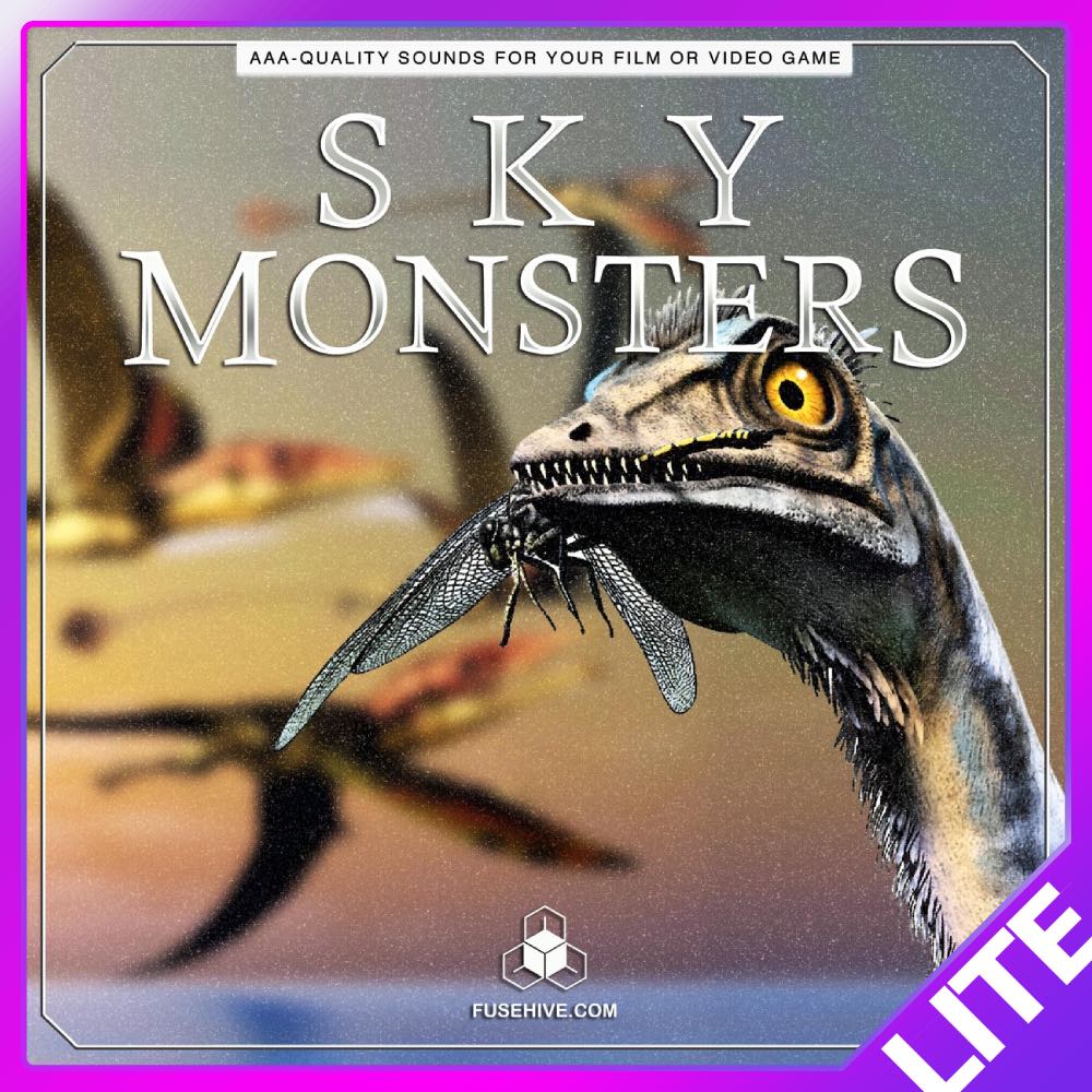 Monster Birds & Sky Creatures, Beasts, Dinosaurs & Dragon Sound Effects ...