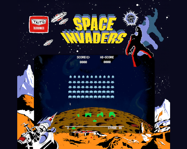 Space Invaders by MochiAtun