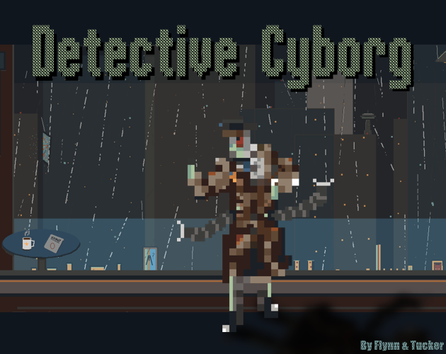 Detective Cyborg by Flying Tugboat Studios, flinteastwood