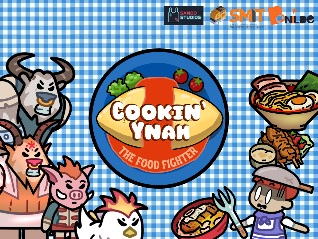 Cookin' Ynah: The Food Fighter by Sando Studios, Benilde GameDev, LauSnchzz, Alexander Sanchez
