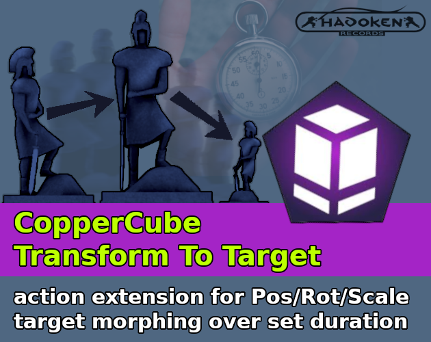 CopperCube Transform To Target by HADOKEN RECORDS