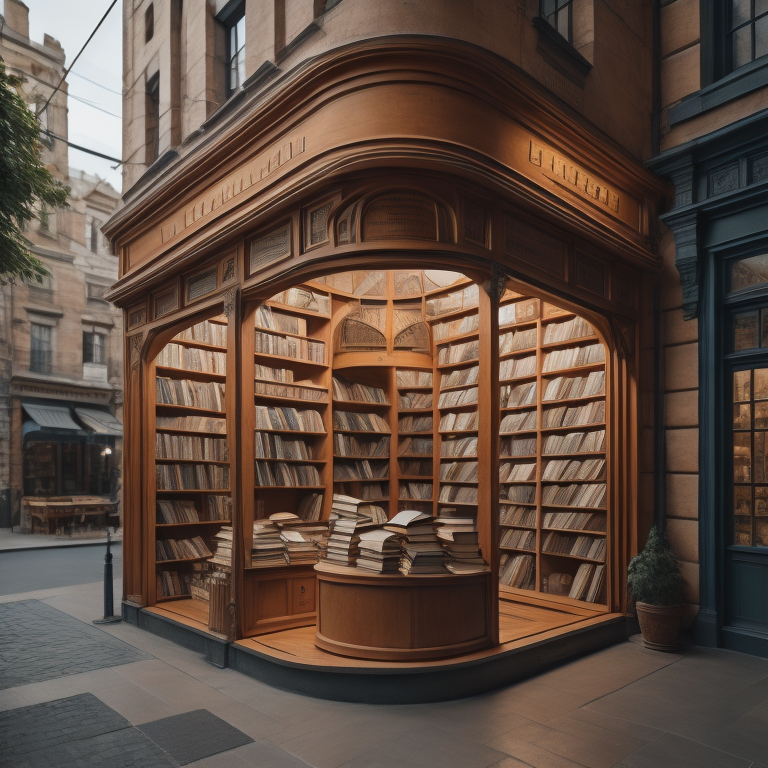 Bookstore Game by Aliquid